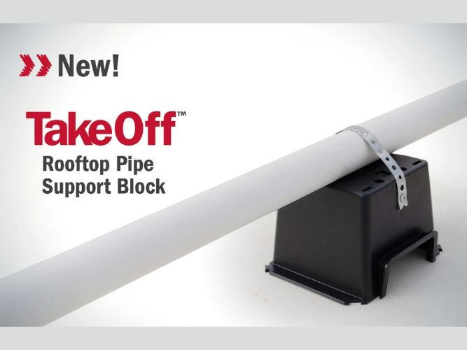 Sioux Chief TakeOff Pipe Support Block | phcppros